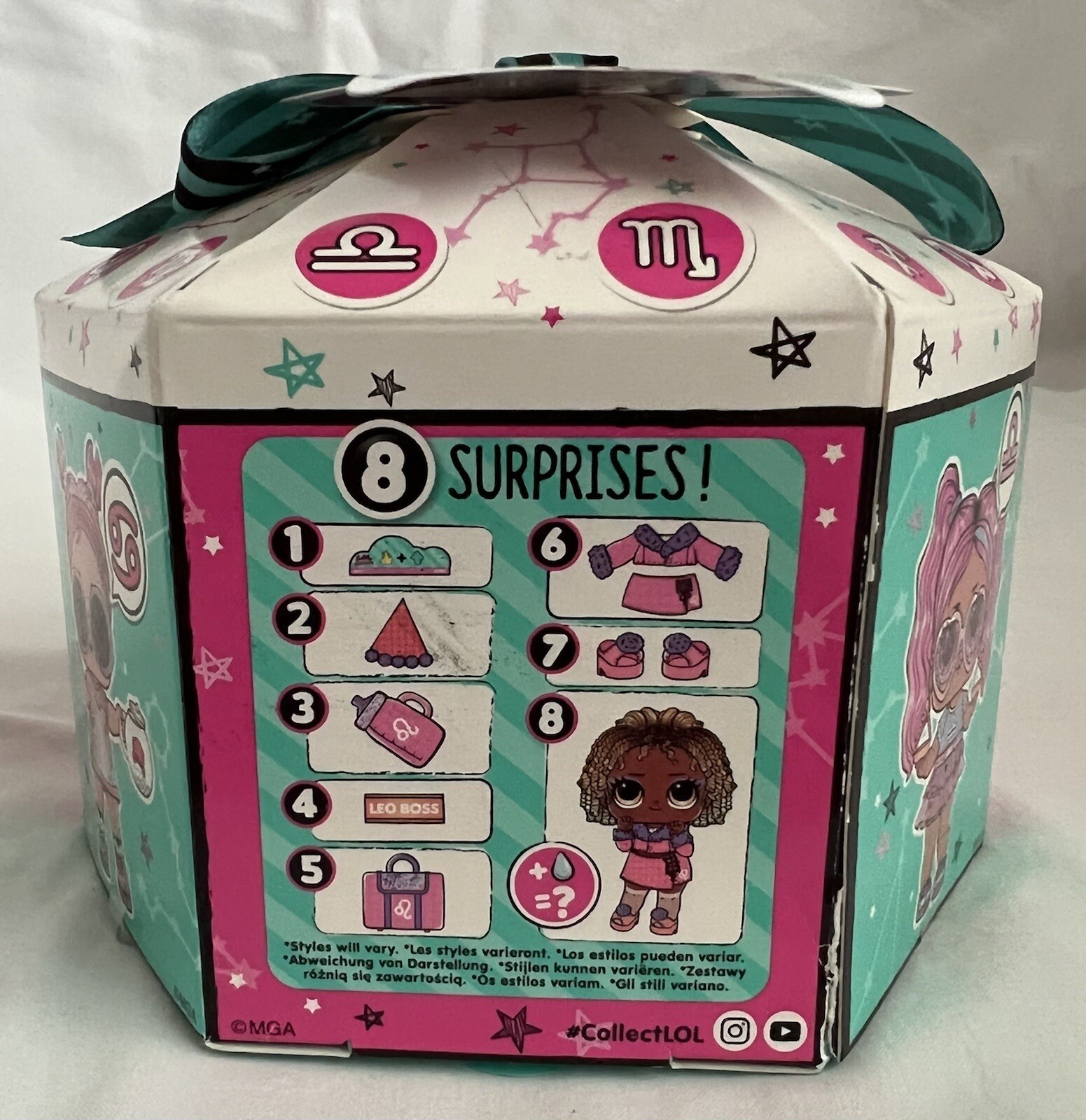 LOL Surprise Present Surprise Series 2 Glitter Shimmer Star Sign Themed ...