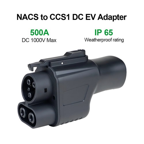 EV Charging Adapter Tesla Supercharger NACS to CCS for Rivian Ford GM ...