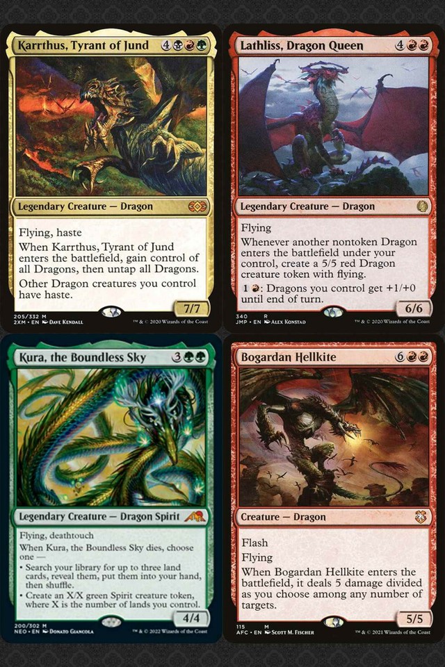 The Ur-Dragon Commander EDH *DRAGONS* Deck Pre-built MTG - Ready-to ...