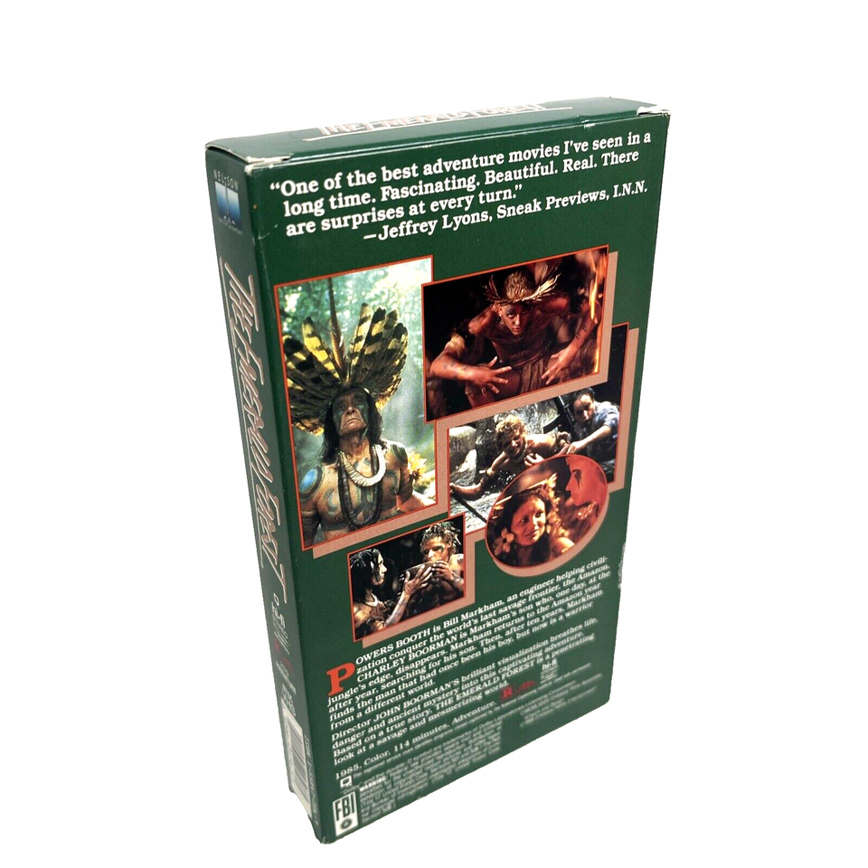 The Emerald Forest (VHS, 1987) Powers Boothe, Meg Foster **Buy 2 Get 1 ...
