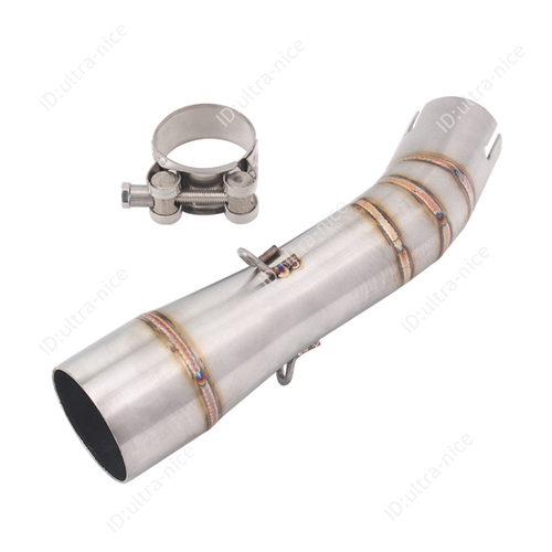 For Benelli 502C Motorcycle Mid Exhaust Pipe 51mm Muffler Tips Reserve ...