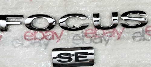2005-2007 Ford Focus & SE Trunk Letters Emblems OEM (6 Pieces) | eBay