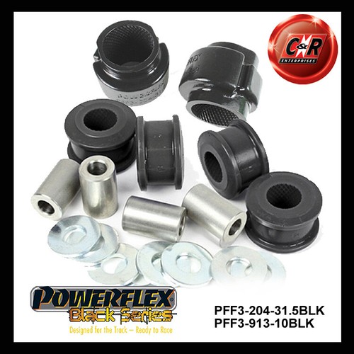 Powerflex Black Front ARB 31.5mm + ARB 170mm Link Bushes Fits Audi S5 ...