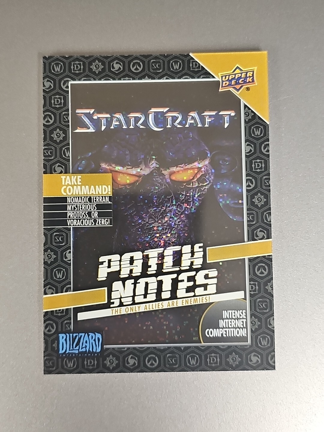 2023 Upper Deck Blizzard Legacy StarCraft Patch Notes Version 2.0 PN-7 ...