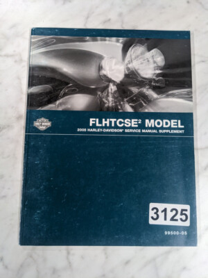 HARLEY DAVIDSON MOTORCYCLE SERVICE MANUAL SUPPLEMENT FLHTCSE2 99500-05 2005 | eBay