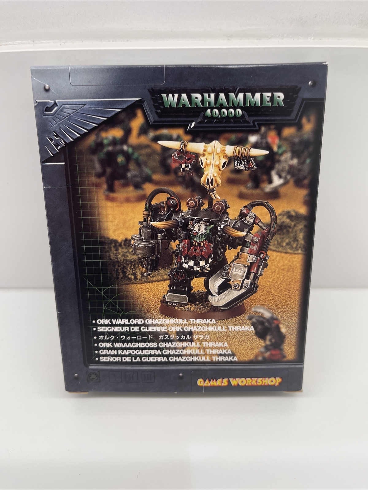 Games Workshop - WH40k Space Ork War Boss Ghazghkull Thraka - Citadel ...