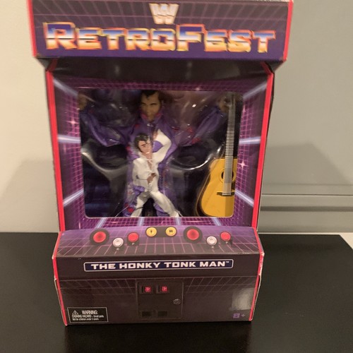 WWE Mattel Elite Honky Tonk Man Retrofest Series GameStop Exclusive ...