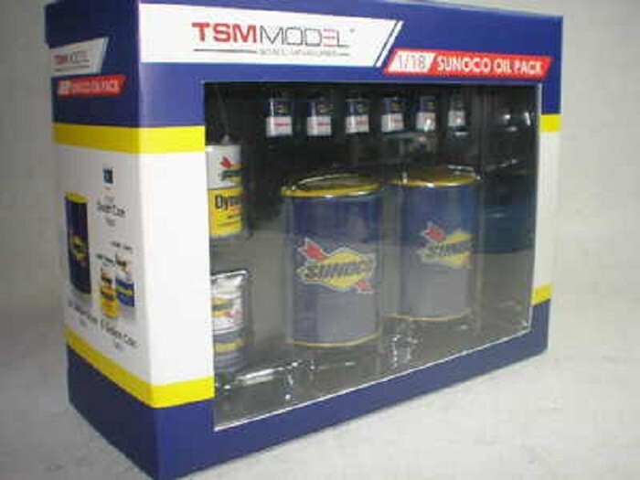 TSM SUNOCO OIL PACK COMPLETE SET 1:18 DIORAMA ACCESSORIES NEW 12AC22 ...