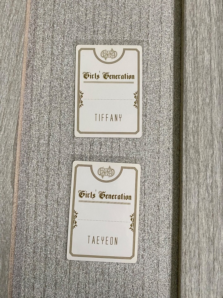 GIRLS' GENERATION TAEYEON + TIFFANY 7/11 'Run Devil Run' Photocard Set ...