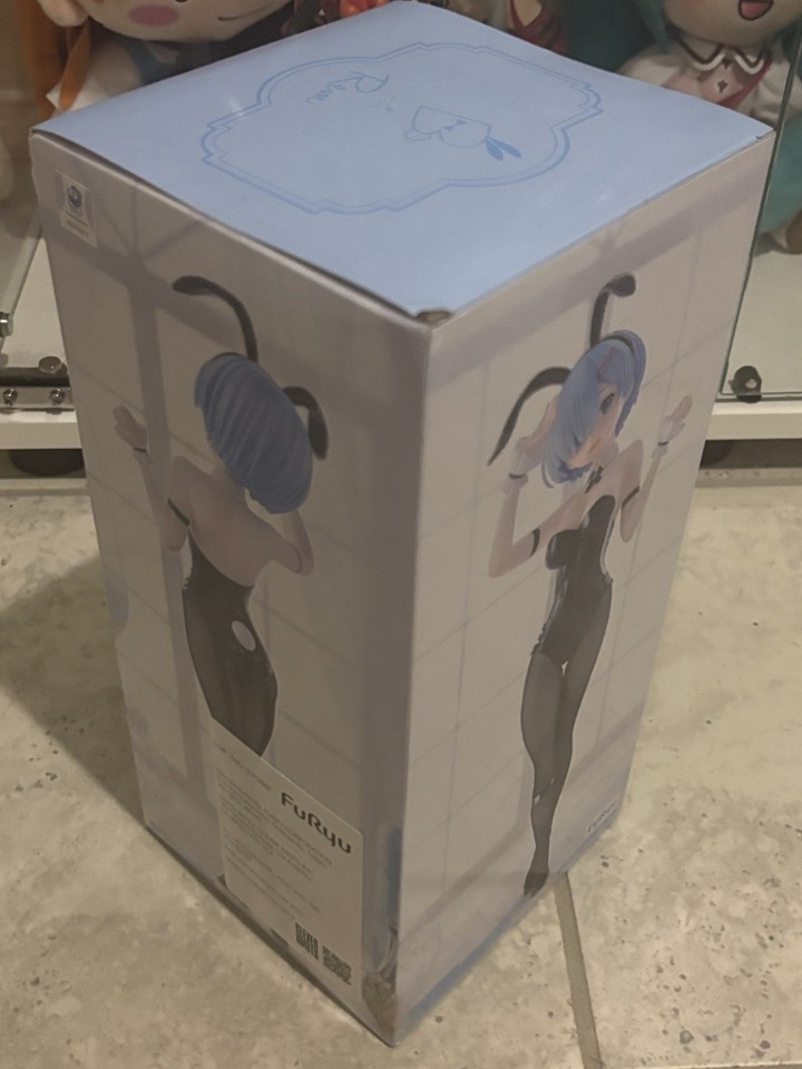 FuRyu Rem BiCute Bunnies Figure Re:Zero Anime PVC Bicolor Collectible ...