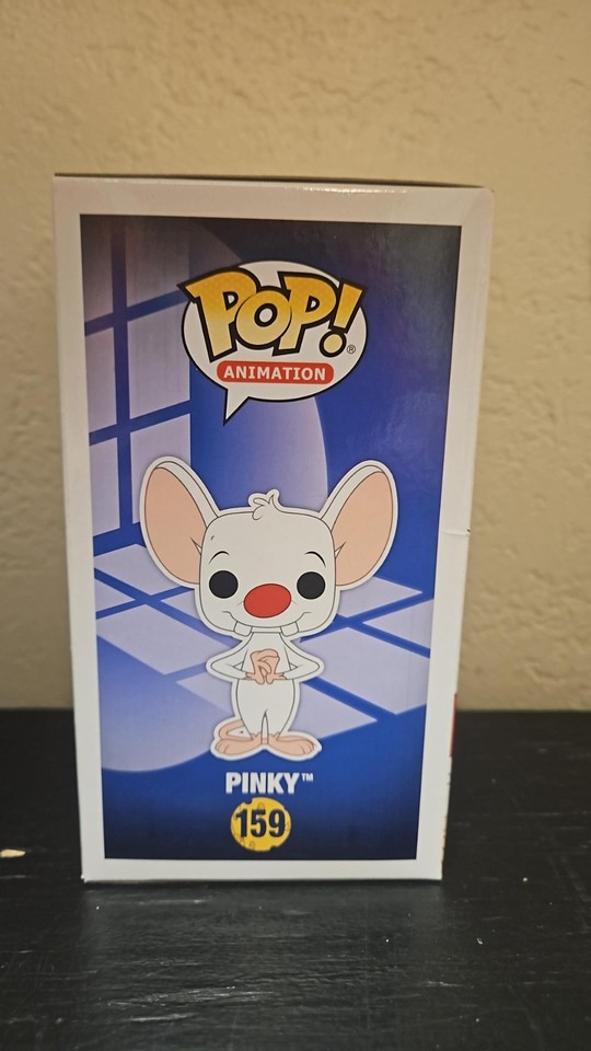 Funko Pop Pinky and the Brain Vaulted/Retired Pinky #159 VISIT MY EBAY ...
