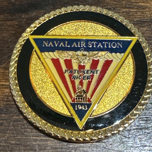 NAS Patuxent River Command Master Chief Challenge Coin | eBay