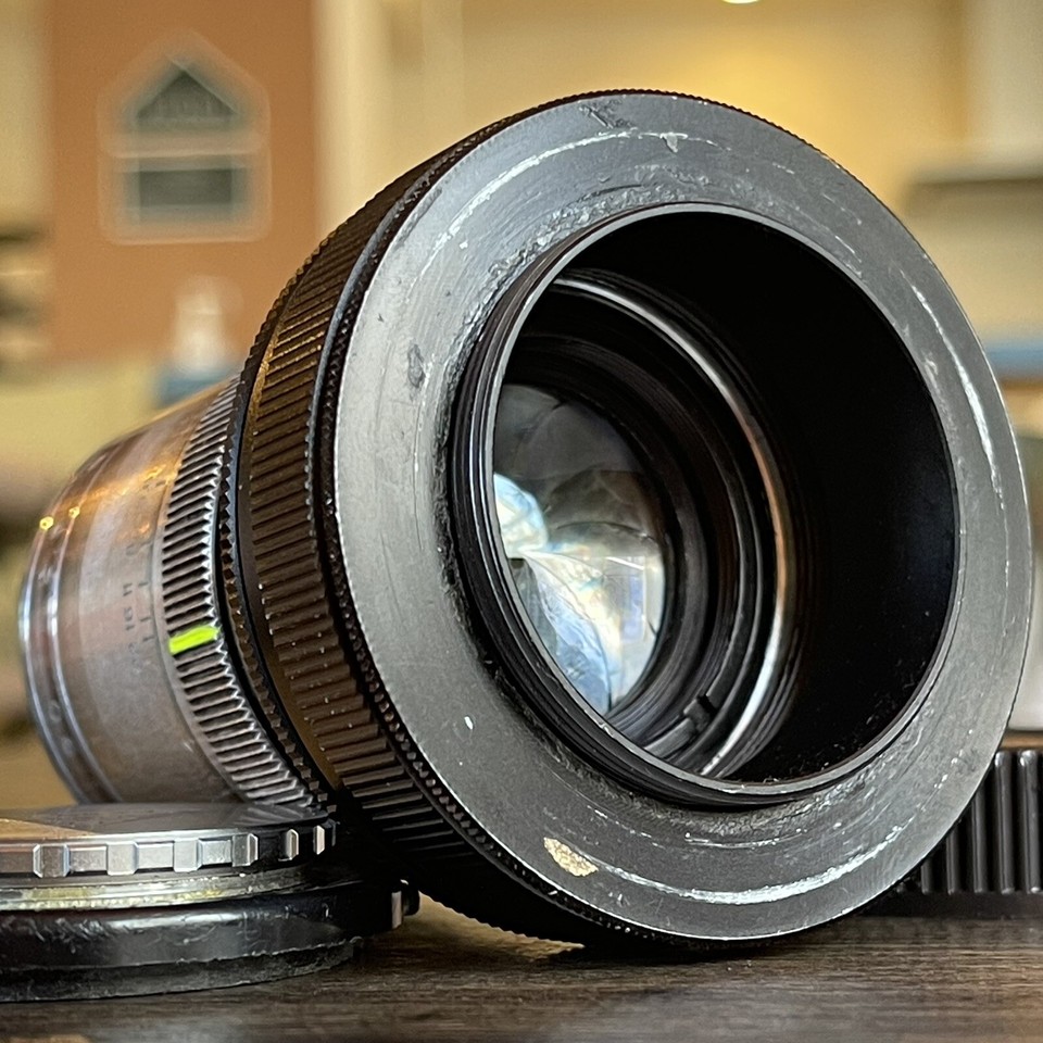 RARE [Exc] P.Angenieux Paris Type Y1 90mm f2.5 M42 Lens 7054 | eBay