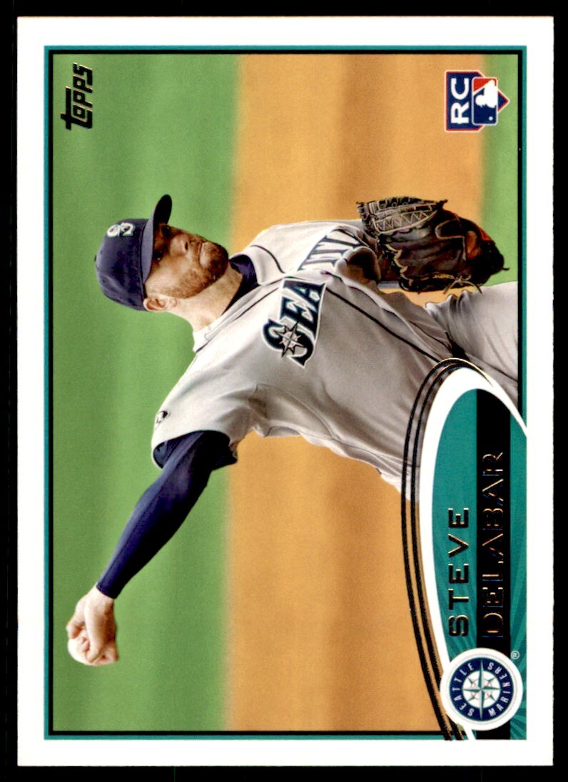 2012 TOPPS RC #263 STEVE DELABAR SEATTLE MARINERS | eBay