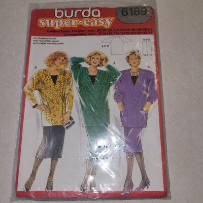 Burda Super Easy 6189 | eBay