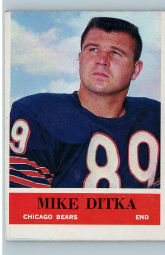 1964 Philadelphia - #17 Mike Ditka EX off center | eBay