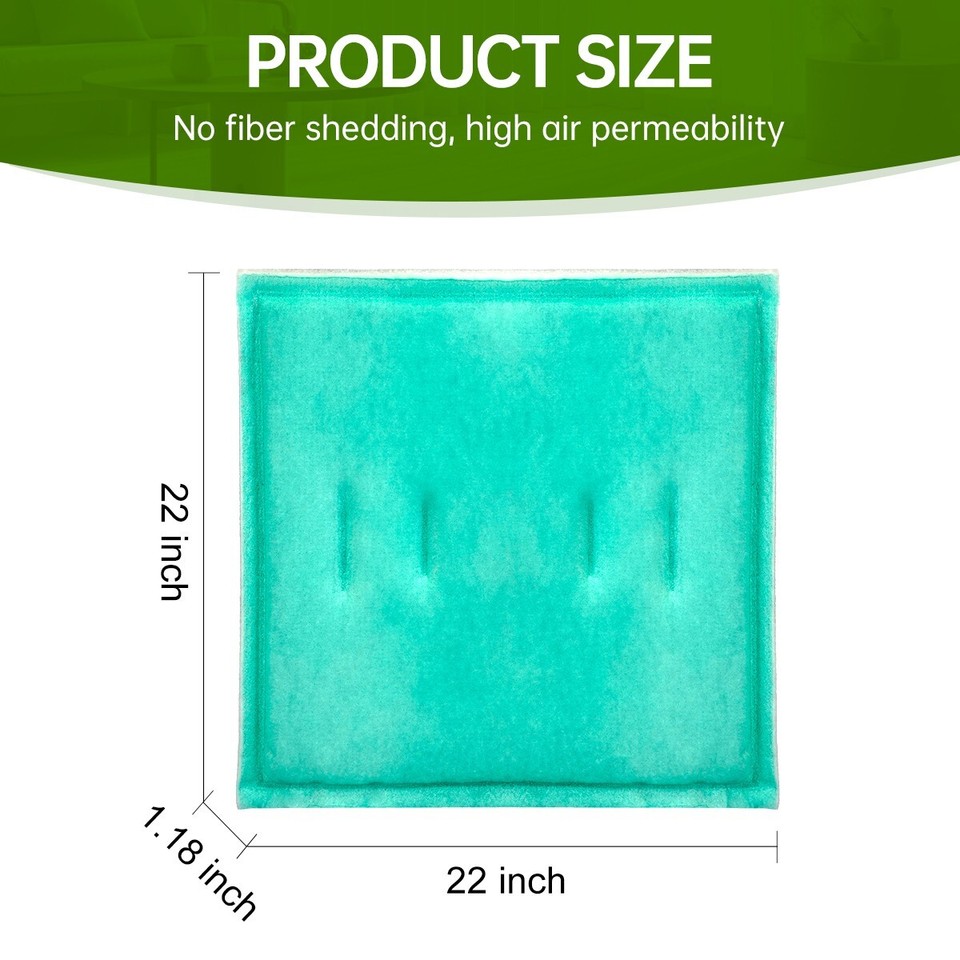 Paint Spray Booth Filter Tacky Intake Panel Pad 20"X20" Dust Collect ...