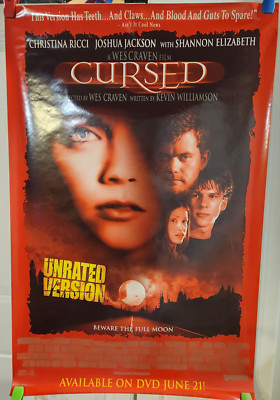 Cursed DVD Poster 2005 | eBay