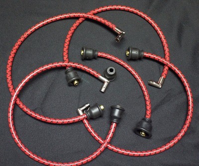 IH Farmall Red Cub & Lo-Boy Deluxe Cloth Covered Copper Spark Plug Wire ...
