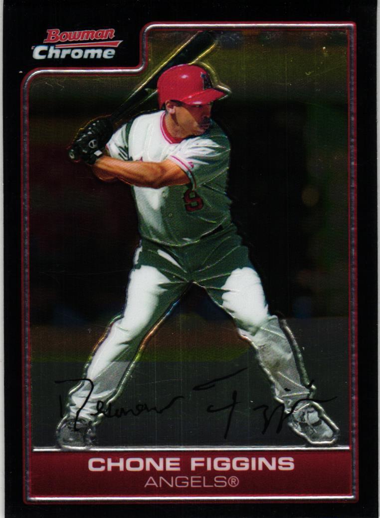 2006 Bowman Chrome 140 Chone Figgins Los Angeles Angels | eBay