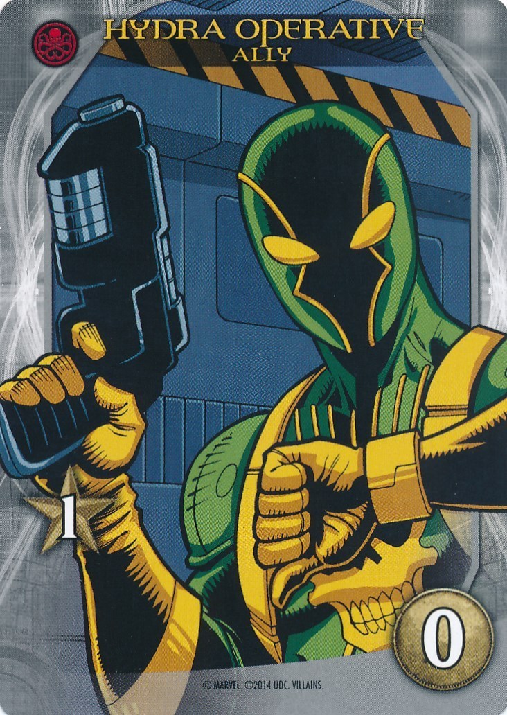 HYDRA OPERATIVE Upper Deck Marvel Legendary ALLY | eBay