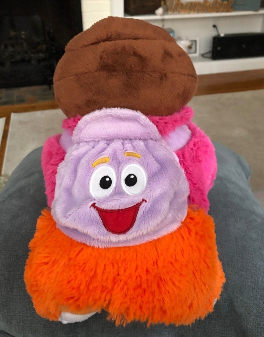 DORA THE EXPLORER PILLOW PET PEE-WEES SOFT CUDDLE PLUSH DOLL CUSHION 11 ...