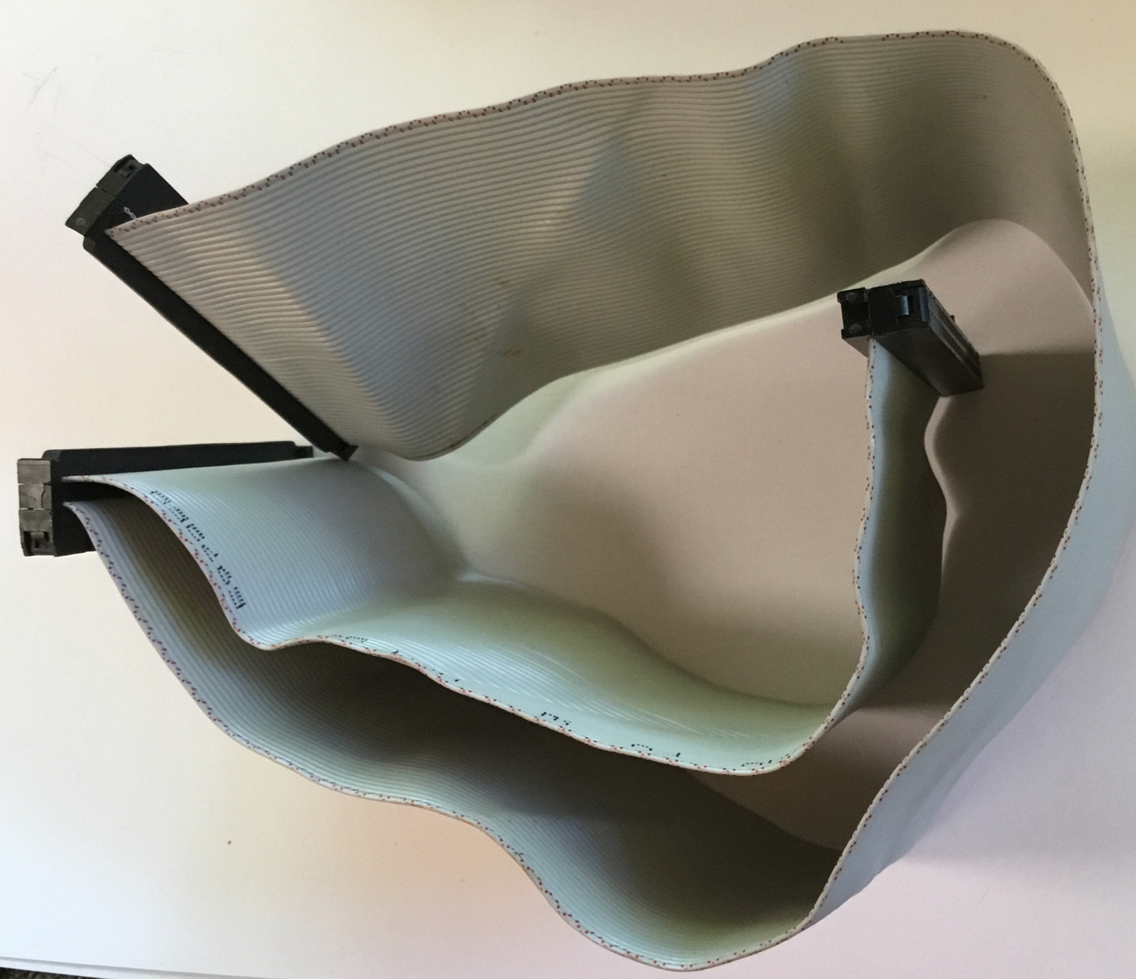 23” 50-Pin SCSI 3-Connector Internal Ribbon Cable Up To 2 Drives ...