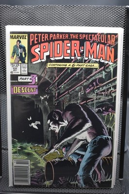 Peter Parker the Spectacular Spider-Man #131 Marvel 1987 Kraven's Last ...