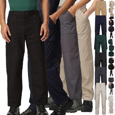 Regatta Professional Men Action Pro Trousers Workwear Water Resistant ...