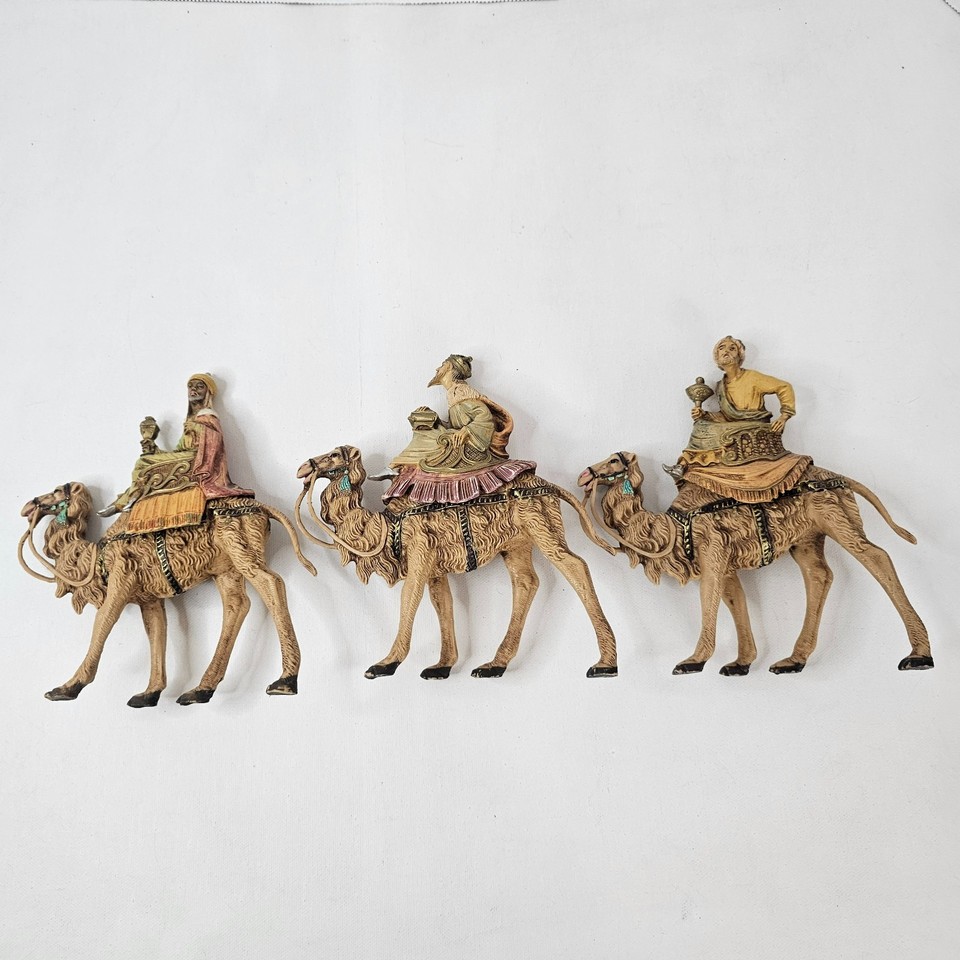 Fontanini Kings On Camel Holiday Decor Wise Men Nativity Set of 3 ...
