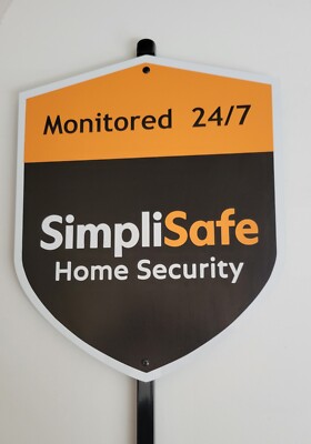 SimpliSafe Home security yard sign 100% Aluminum new version. | eBay