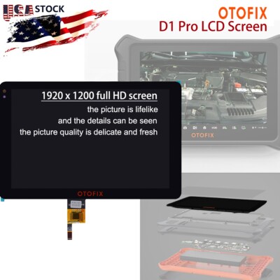 For OTOFIX D1 PRO 10.1 inch Original Digitizer LCD Display Touch Screen ...