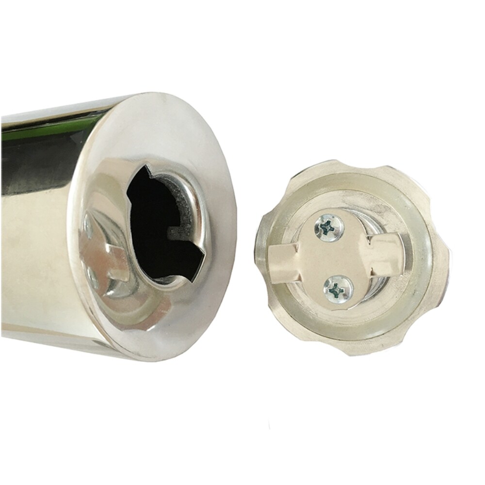 2" x 10" Polished Stainless Steel Radiator Overflow Catch Tank Street ...