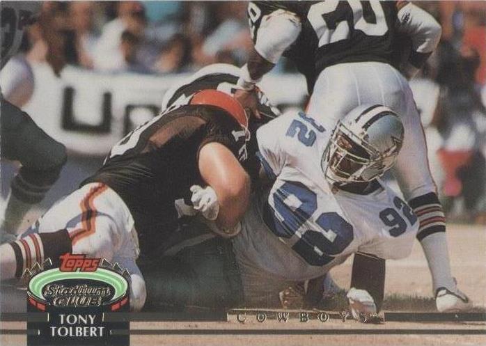 1992 Topps Stadium Club - Tony Tolbert #399 for sale online | eBay