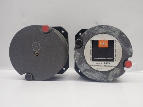 JBL 2405 Tweeter Pair Professional Series 16 Ohms Compression Working ...