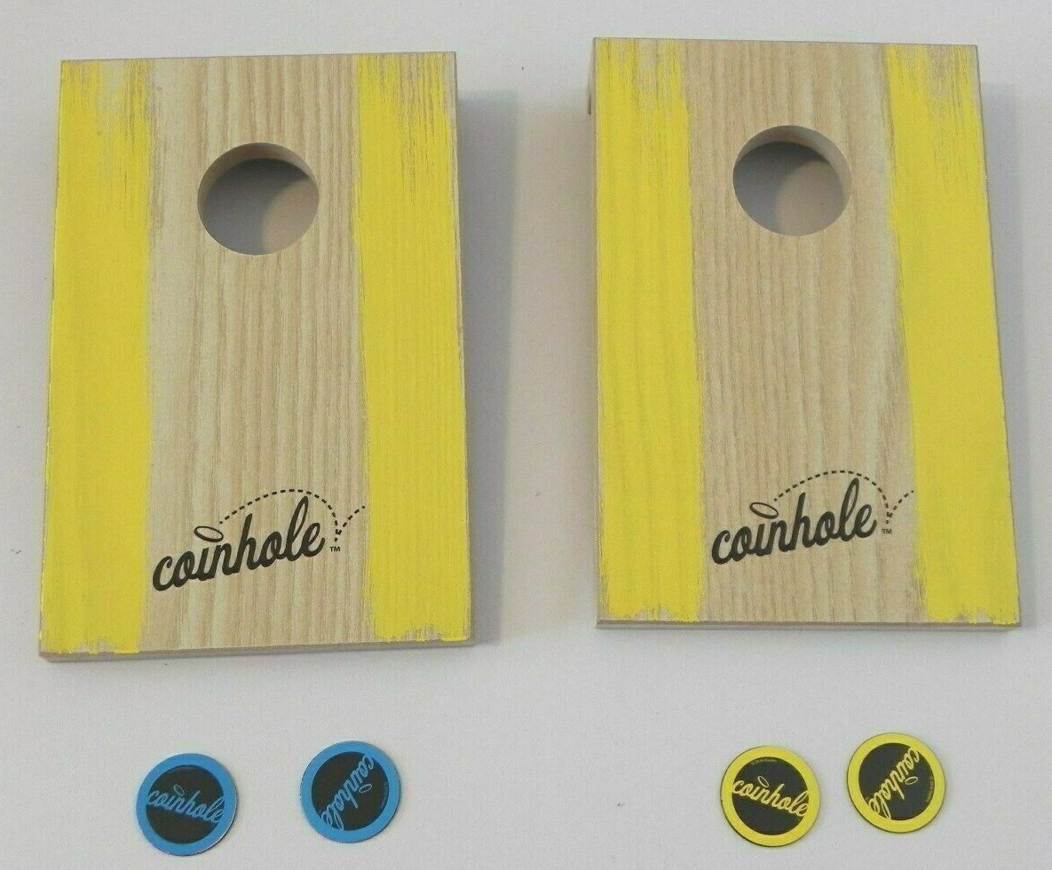 Hasbro Gaming Coin Hole Game Tabletop Set w/Carry Case | eBay