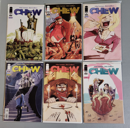 CHEW Image Comics 1-60 full set + Poyo JOHN LAYMAN Rob Guillory 65 ...
