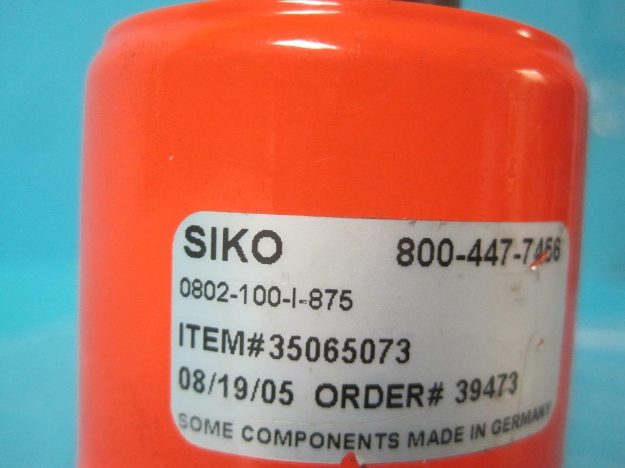 Siko Position Indicator Counter 0802-100-I-875 Item# 35065073 | eBay