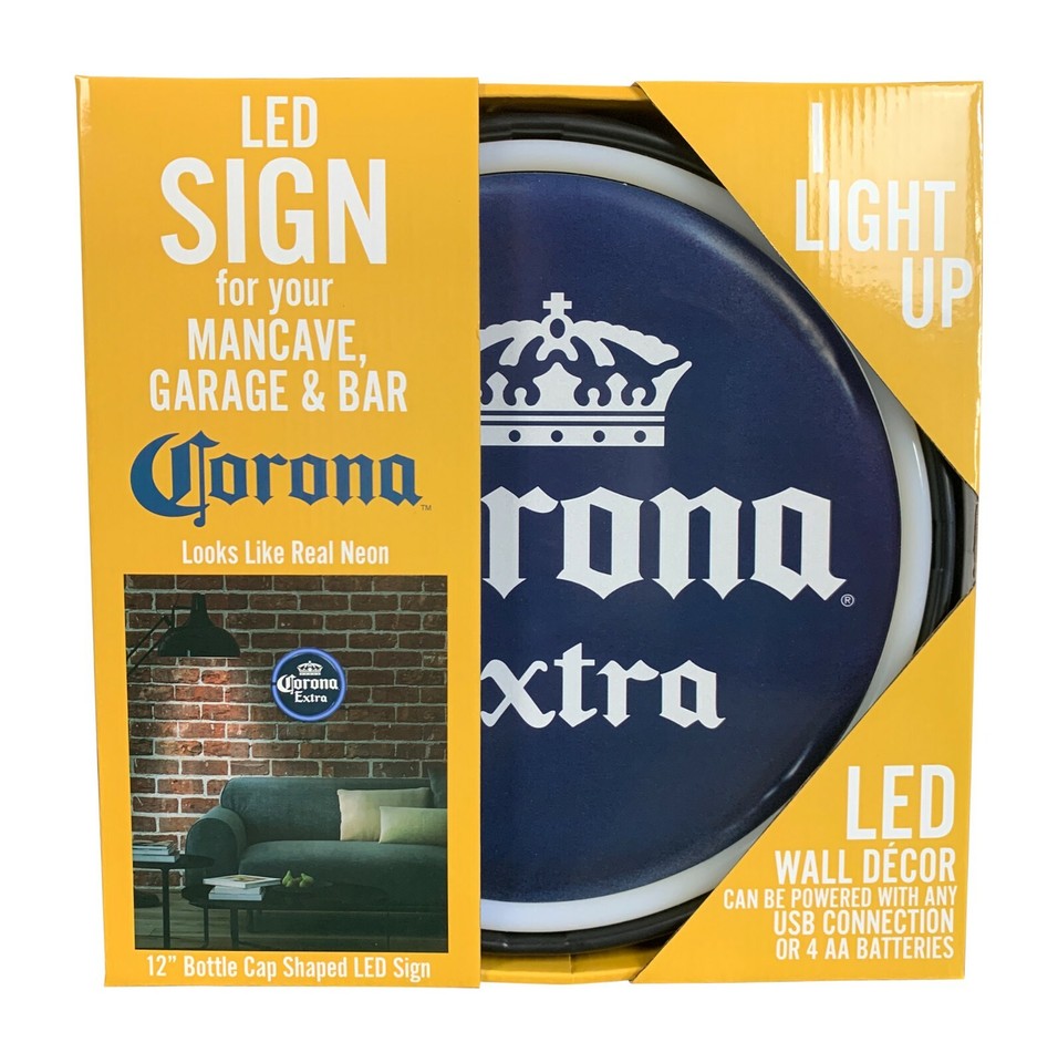 Corona Extra Round LED Neon Rope Light Sign | eBay