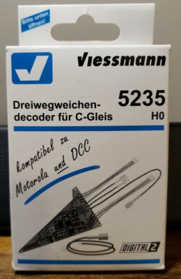 Viessmann HO Scale Decoder for C-Track, 3-way #5235 NISP | eBay