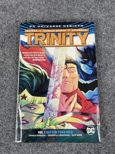 NEW DC Rebirth Trinity Volume 1 - Better Together HC MANAPUL LUPACCHINO MANN | eBay