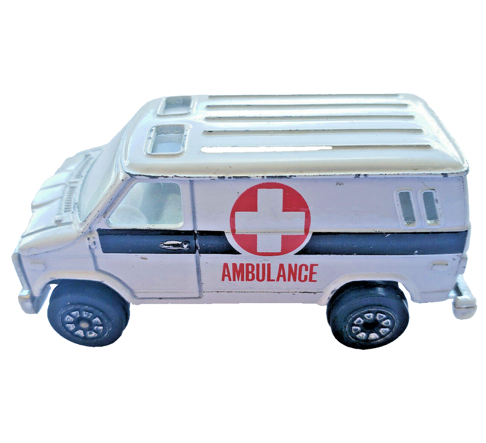 1980's Chevrolet Van Ambulance Toy Diecast Car | eBay