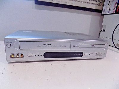 Bush DVH54 VHS Video Cassette Recorder DVD Player Combo Silver FAULTY ...