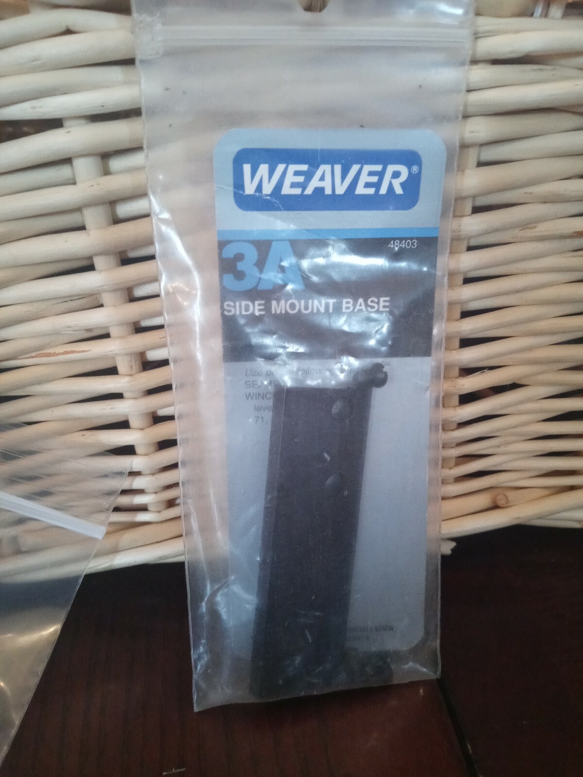 Weaver Detachable Side Mount Base 3a 48403 for sale online | eBay