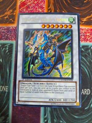 Yu-Gi-Oh! Dragunity Knight - Trident HA04-EN028 Secret 1st Edition Near ...