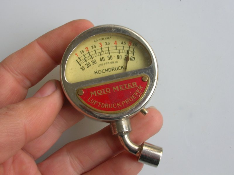 MOTOMETER TYRE PRESSURE GAUGE TIRE VOLKSWAGEN MERCEDES 190 SL MB VW ...