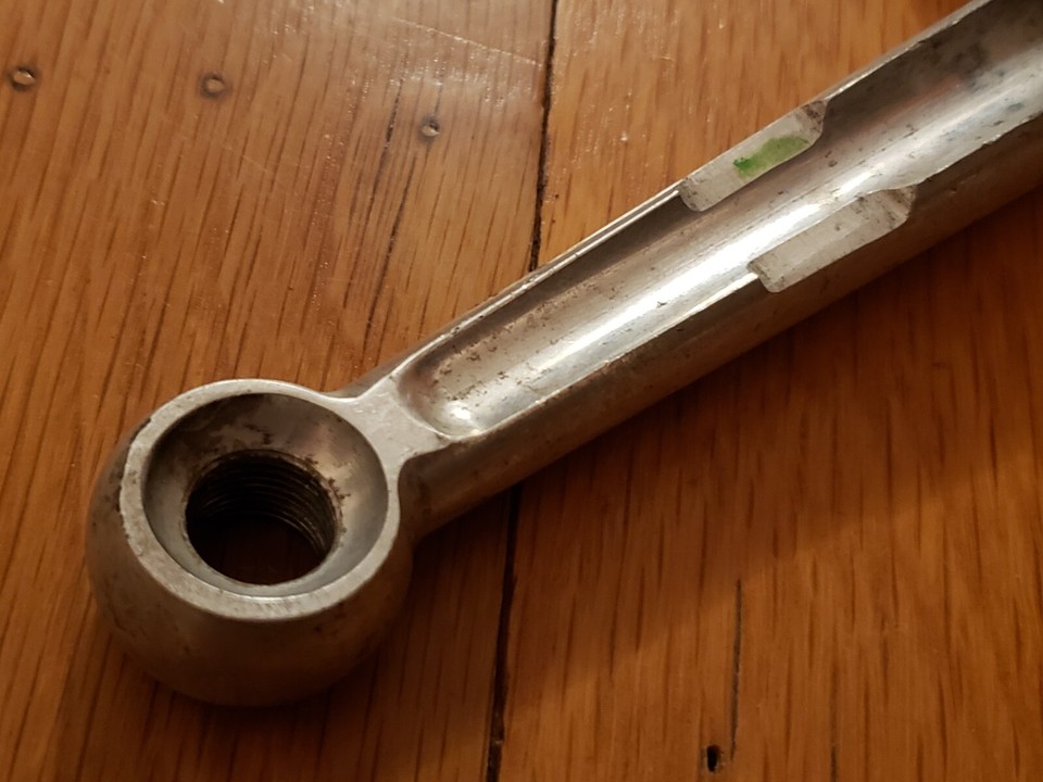 Cook Bros Crankset Arm, *broken dog bone, vintage rsr mtb bike, parts ...