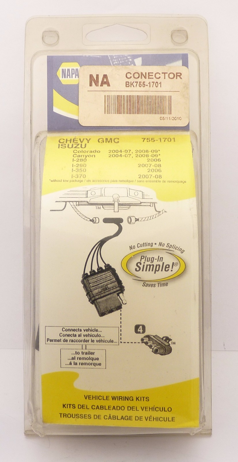 NAPA 755-1701 Chevy GMC Suzuki Vehicle Wiring Kit "FREE SHIPPING" | eBay