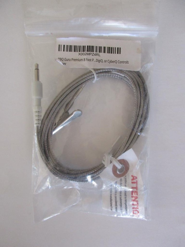 BBQ Guru Premium 8' Pit Probe - DynaQ, UltraQ, PartyQ, DigiQ, or CyberQ ...