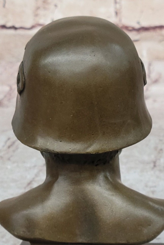 WW2 Natzi German War Memorial Military Veteran Soldier Bronze Marble ...